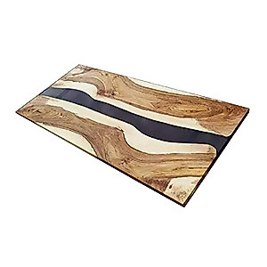 Epoxy Table, Live Edge Wooden Table, Epoxy Resin River Table, Natural Wood,Dining table, Natural Epoxy Table, Resin Table