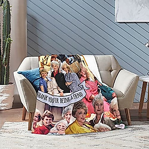 CANDU Fleece Throw Blankets Flannel Sleep Cozy Lightweight Ultra-Soft Micro Blankets for Sofa Travel Air Conditioning Bedding 80''x60'', Black 2