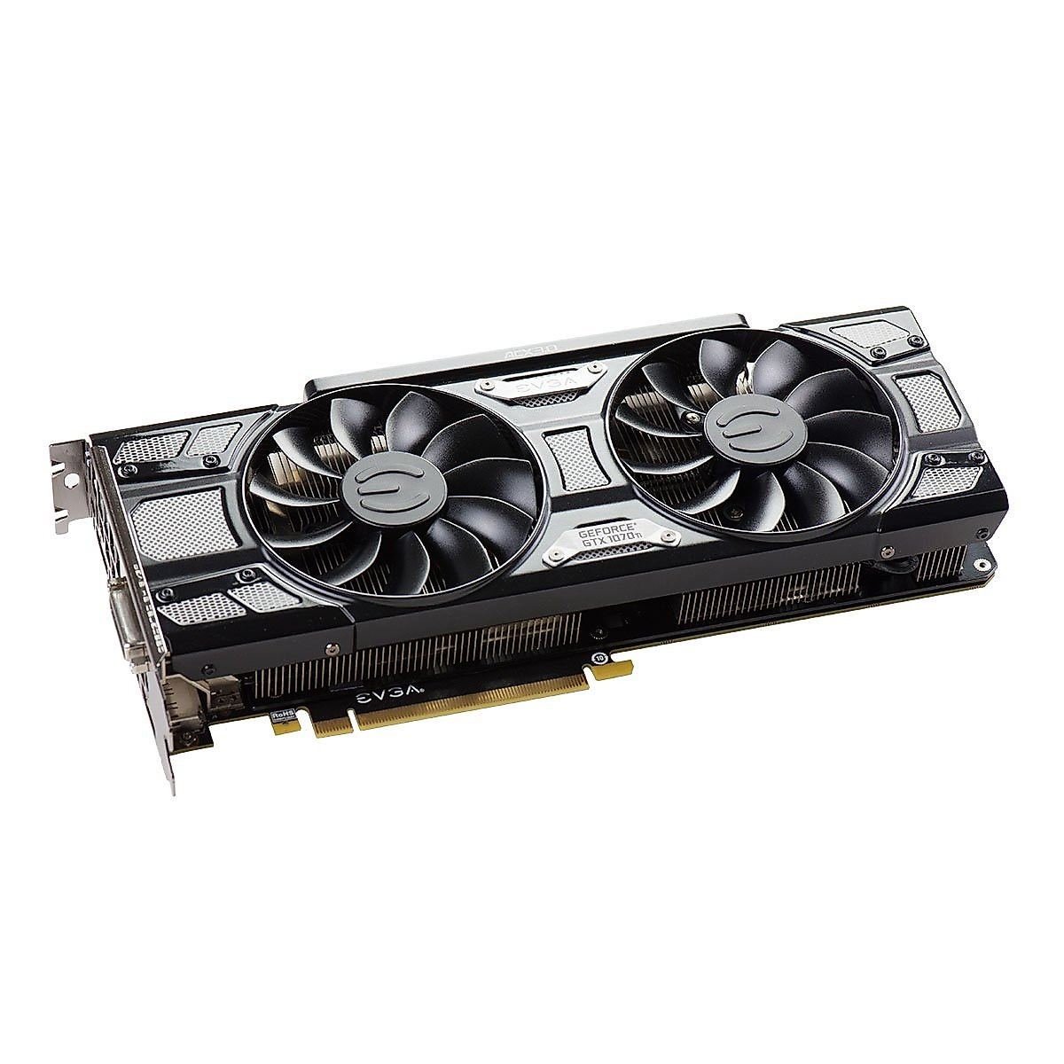 EVGA GeForce GTX 1070 Ti SC GAMING ACX 3.0 Black Edition, 8GB GDDR5, EVGA OCX Scanner OC, White LED, DX12OSD Support (PXOC) Graphics Card 08G-P4-5671-KR (Renewed)