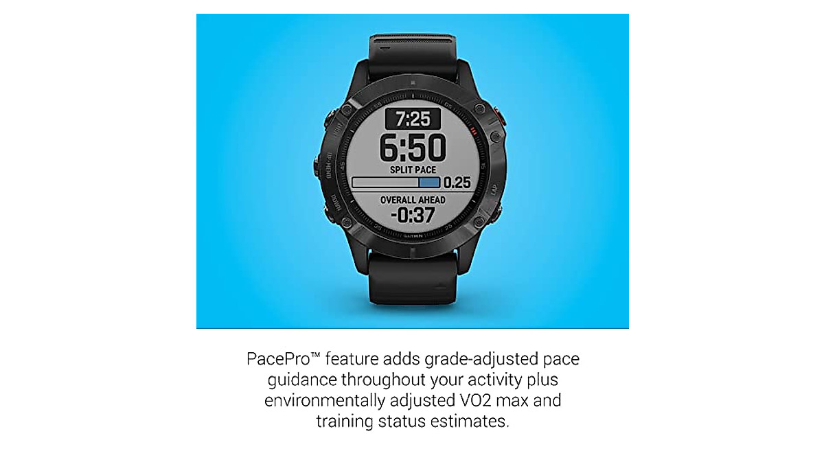 Garmin Fenix 6 Pro GPS Watch - Multisport, Mapping & Music