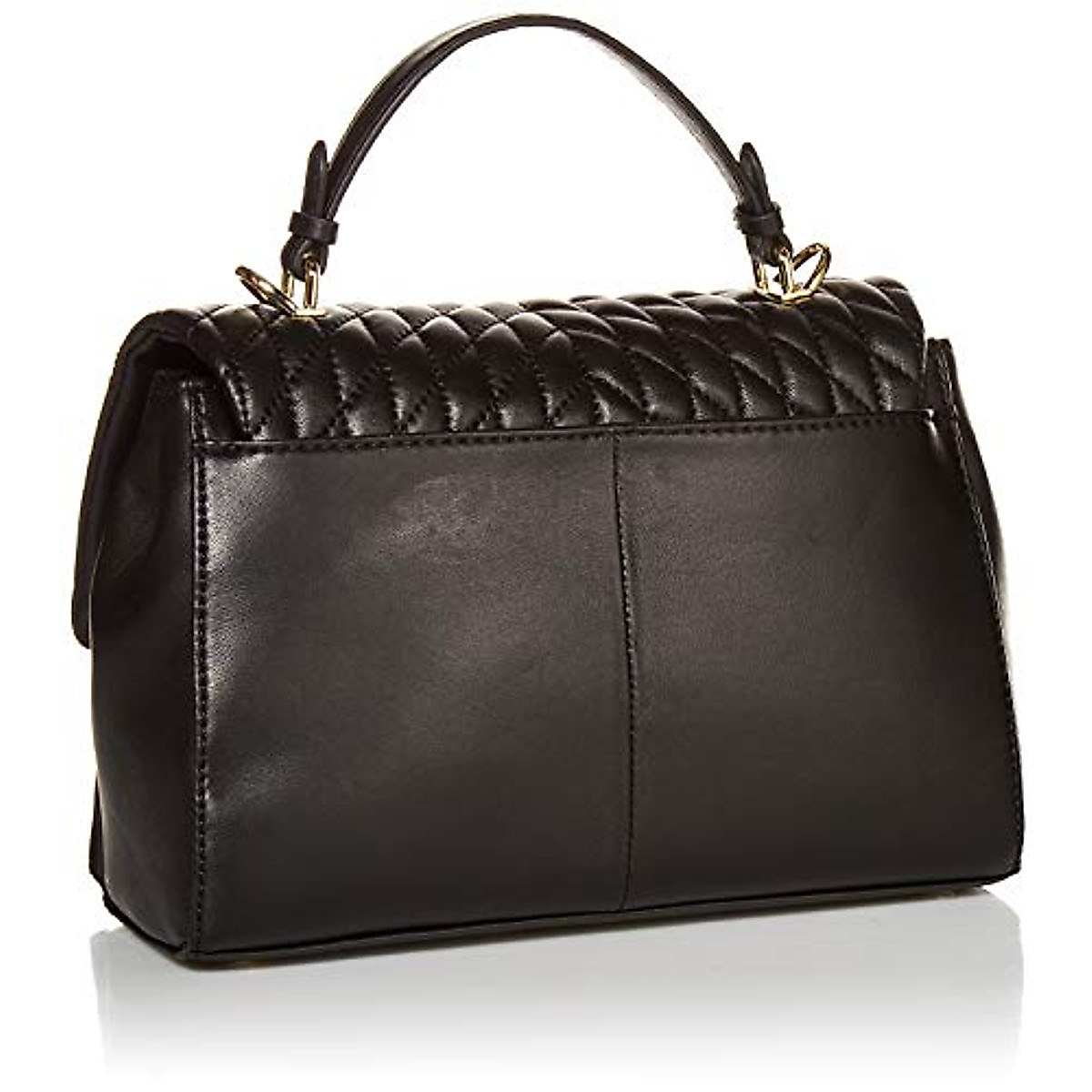 Karl Lagerfeld Paris womens Lucien SATCHEL, Blk/Gold, One Size US