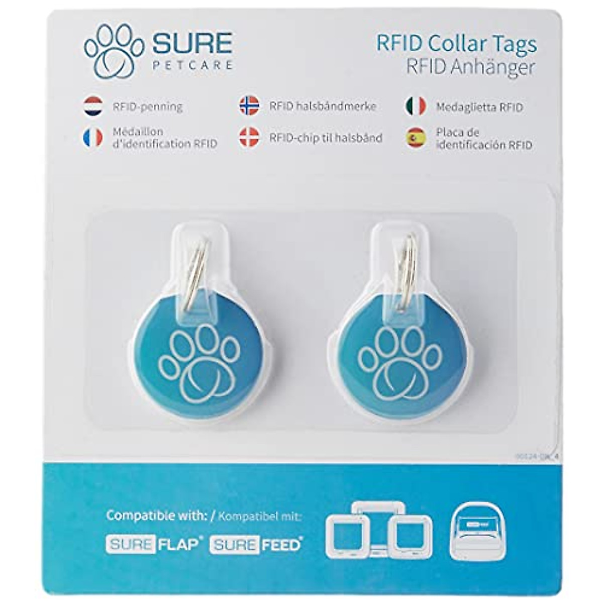Sure Petcare - SureFlap - SureFeed Pack of Two SureFlap RFID Collar Tags