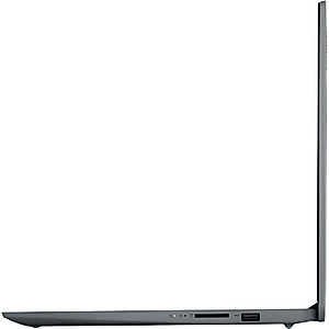 Lenovo Ideapad 1 Laptop, 15.6" HD Screen, AMD Athlon Silver 3050U, 12GB RAM, 1TB PCIe SSD, Webcam, HDMI, Type-C, Wi-Fi 6, Media Card Reader, Windows 11 Home, Cloud Grey