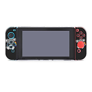 Gay Pride Koala Printed Protective Case Cover Compatible with Switch Game Console Controller with Holder Stand