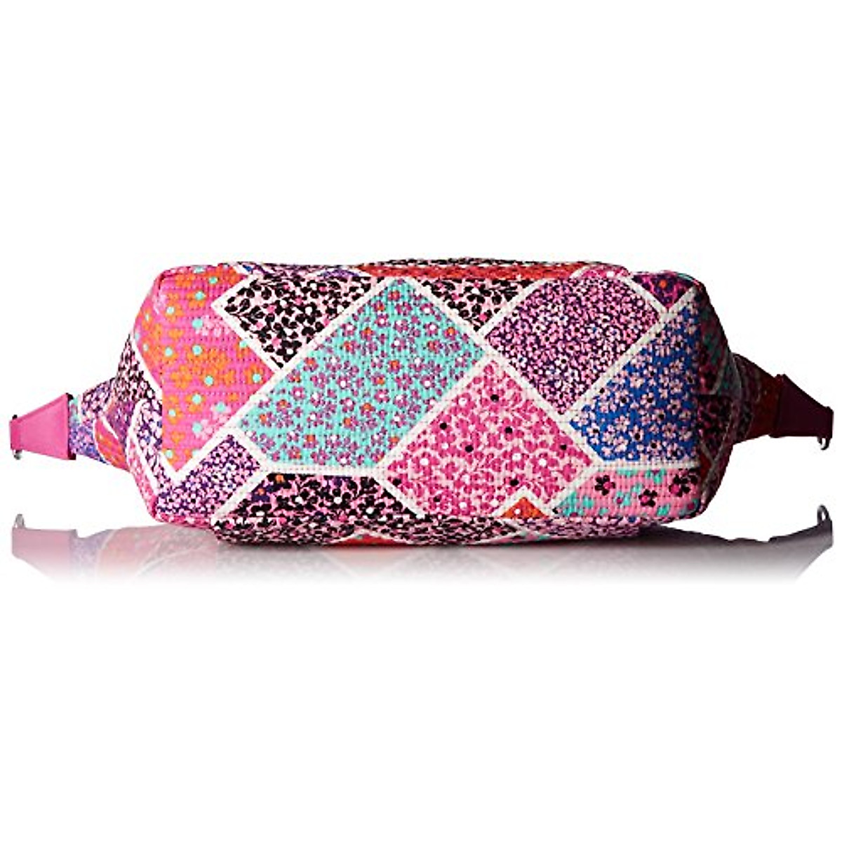 Vera Bradley Women's Cotton Hadley Satchel Purse, Modern Medley, One Size