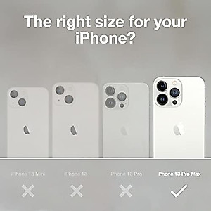 WOODCESSORIES - Phone Case for iPhone 13 Pro Max Case biodegradeable Black - Ecofriendly, Made of Plants