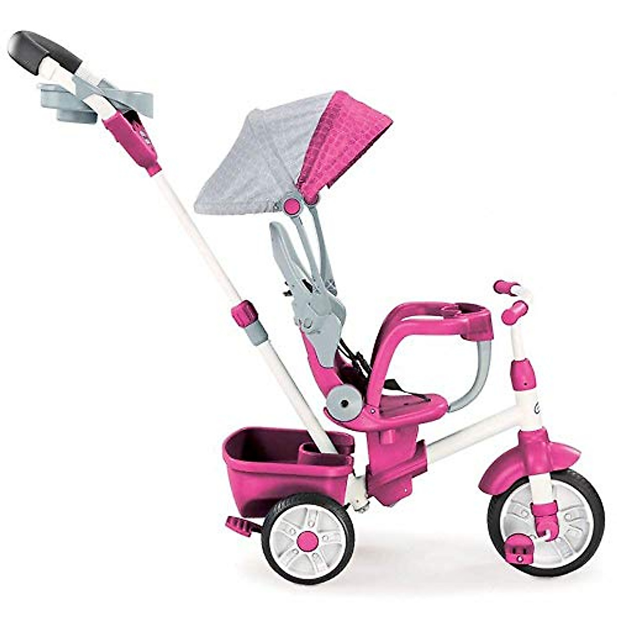 Little Tikes Perfect Fit 4-in-1 Trike, Pink, 9 months - 5 years