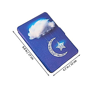 MERRYHAPY 1 PC Leather Case Ereaders Universal Holster Car Reader Folding Ereader Cover E-Book Sleeve Cover Practical Leather Case Chic Leather Cover Paperwhite Cover Clamshell