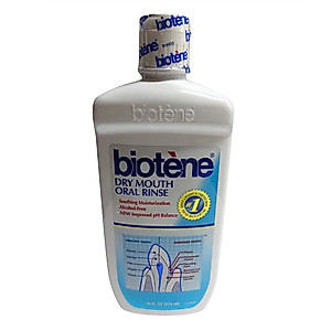 Biotene Dry Mouth Oral Rinse, Fresh Mint 16 oz ( Pack of 11)