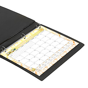 2024-2025 Academic Year 12 Months Student Calendar/Planner for 3-Ring Binder, Desk or Wall -v003