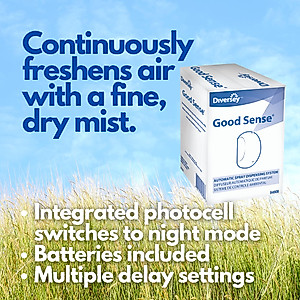 Diversey Good Sense Automatic Spray System, Tuscan Garden Scent, 0.67 Oz Cartridge, 12/carton