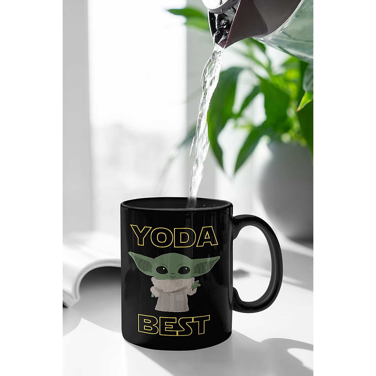 Youda Best Mug - FathersDay Mugs for Dad Star Wars Dad Mug, Valentines Day Mugs for Boyfriend | Baby Youda Best Dad Ever Coffee Mug Gift for Star Wars Fans | Daddy Star Wars Gift for Father (Youda)