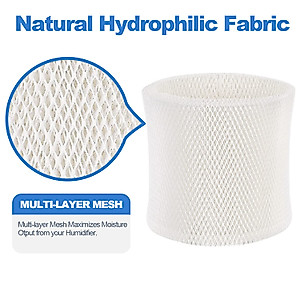 Humidifier Wicking Filters Fit for Honeywell HC-888 Model Series, Fit for Honeywell Humidifier Filter Replacement Filter C (2 Pack)