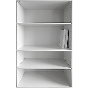 White Cabinet Shelves Melamine 1/2'' Thick, Custom, Cut to Size. (12'' Depth x 14' Inches Length)