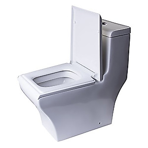 EAGO R-356SEAT Replacement Soft Closing Toilet Seat for TB356, White