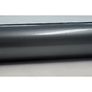 VVIVID XPO Gloss Dark Grey Vinyl Car Wrap Film Roll (1.5ft x 5ft)