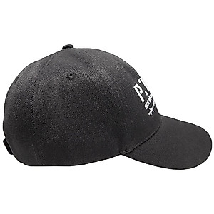 P.T.S.D. Not All Wounds are Visible Black Barb Barbed Wire Acrylic Adjustable Embroidered Cap Hat