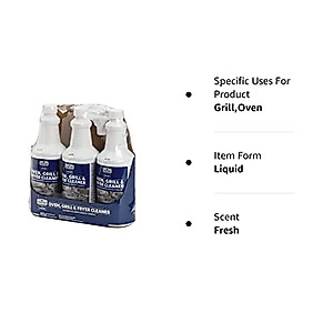 An Item of Member's Mark Commerical Oven, Grill and Fryer Cleaner by Ecolab (32 oz, 3 pk.) - Pack of 1