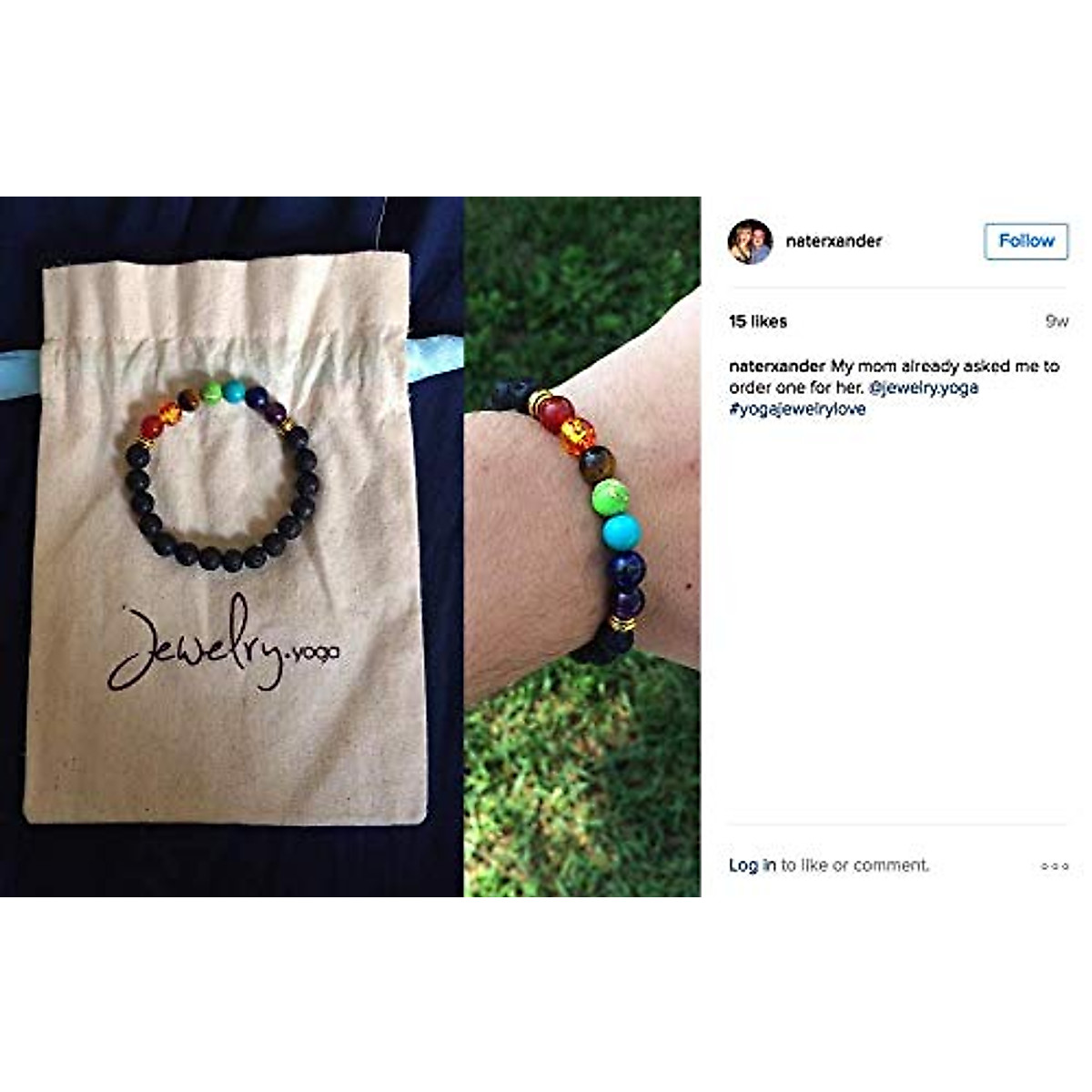 7 Chakra Healing Bracelet with Real Stones, Volcanic Lava, Mala Meditation - Men and Women Religious Jewelry - Wrap, Stretch, Charm Bracelets - Protection, Energy, Healing 7.25 in