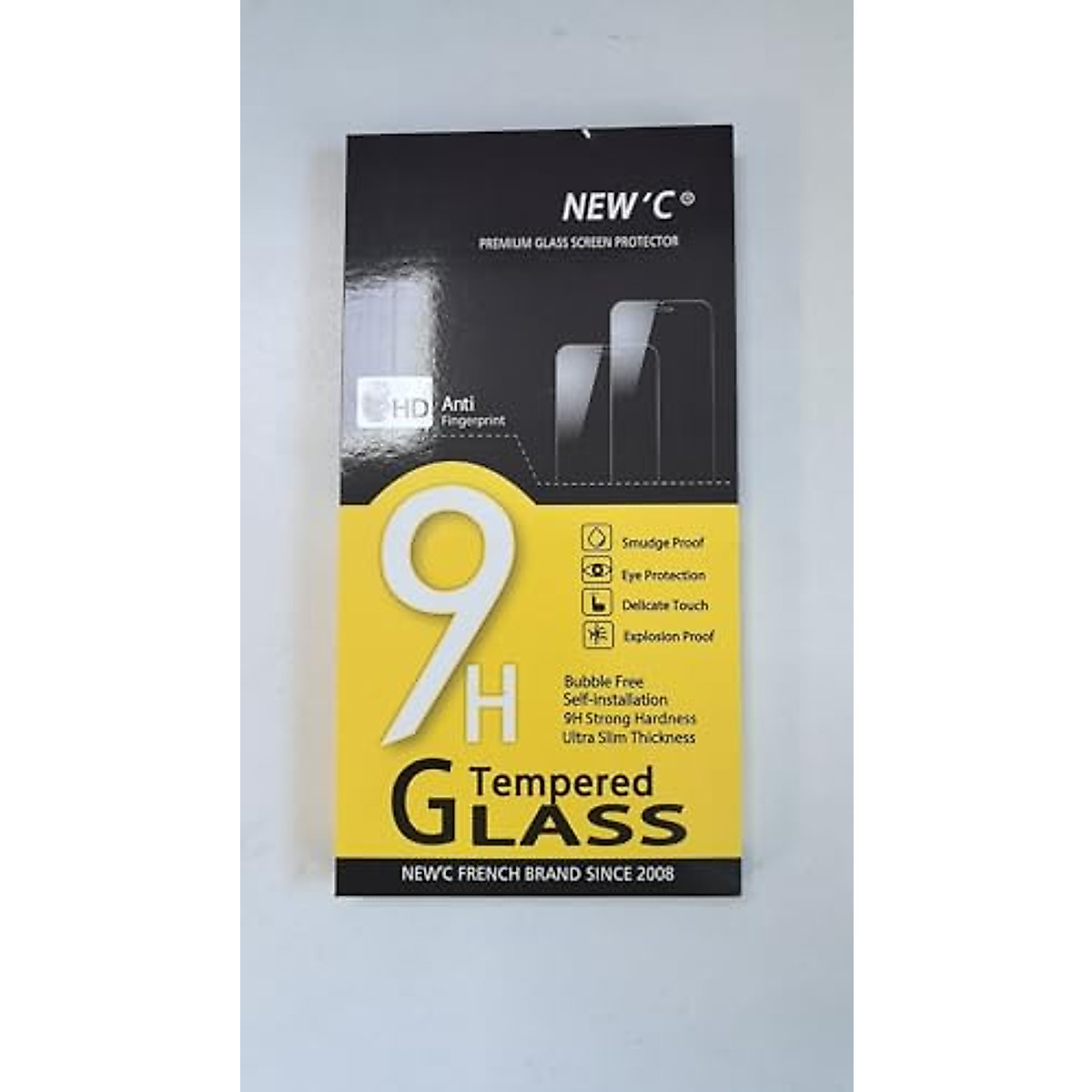 NEW'C 3 Pack Designed for Xiaomi Mi 10T 5G, Mi 10T Pro 5G Screen Protector Tempered Glass, Case Friendly Anti Scratch Bubble Free Ultra Resistant