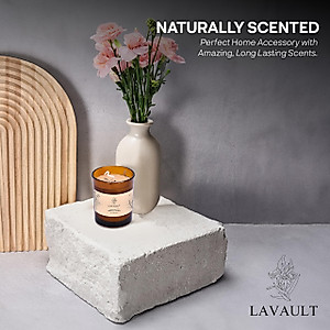 Scented Candles with Zen Scent - Aromatherapy for Relaxation, Stress - Soy Candles Gifts for Women, Mothers Day, Housewarming, Birthday - Aroma Fragrance Candle for Home, Bathroom, Spa, Study Room