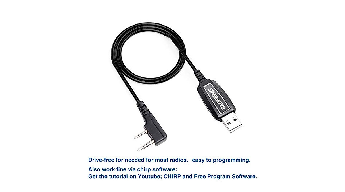 Baofeng USB Programming Cable PL2303 Support Chirp UV-5R, BF-888S
