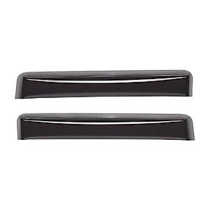 WeatherTech Custom Fit Rear Side Window Deflectors for Toyota 4Runner, Dark Smoke