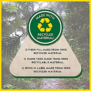 National Geographic Kids Large Stuffed Animal, 15-Inch Super Soft and Hyper-Realistic Gorilla Plush, Packaging from Recycled Materials, Kids Toys for Ages 3 Up, Amazon Exclusive