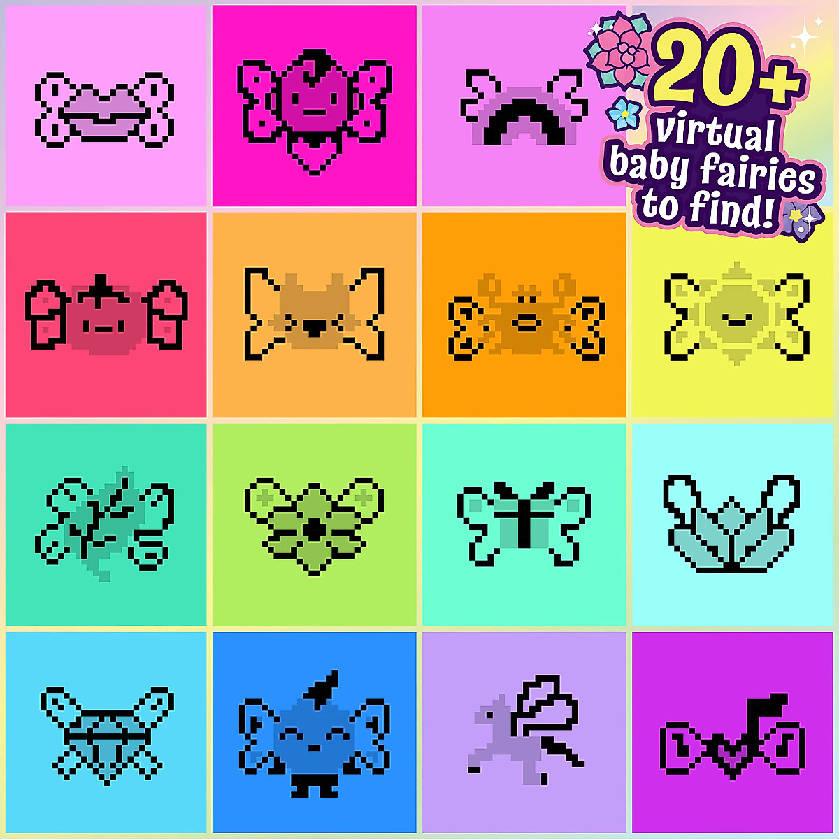 Got2Glow Fairies Got2Glow Baby Fairy Finder – Magic Fairy Jar Includes 20+ Virtual Baby Fairies – Find Fairies On-The-Go