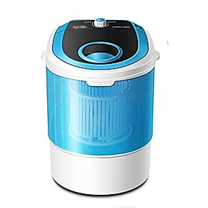 ZLXDP Mini Washing Machine Automatic Women Children Clothes Cleaner Dehydrated Mini Tube Wash Single Cylinder Washing Machine (Color : D)