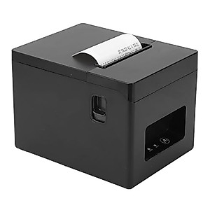 Srliya USB ESC POS Receipt Printer, High Speed Printing, User Friendly Design, Wide Application, Wall Mountable, Support XP, WIN7, WIN8, (US Plug 100-240V)
