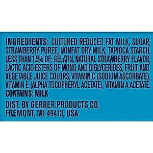 Gerber Graduates Yogurt Melts, Mixed Strawberry, 1-Ounce