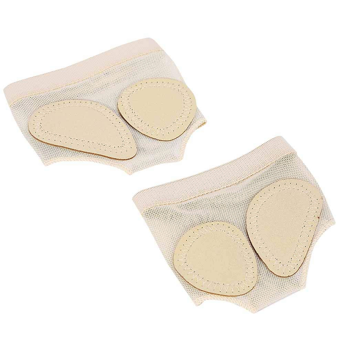 Lyrical Ballet Belly Dance Foot Thongs Dance Paw Pad Shoes Half Sole Foot Toe Pad Support Fitness Accessory Foot Thongs for Dance Girls