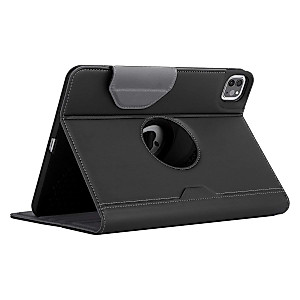 Targus Case for iPad Air 11-inch (M2), Pro 11-inch 4th gen. (2022), iPad Pro 11-inch (3rd, 2nd and 1st gen.) and iPad Air (5th and 4th gen.) 10.9-inch, VersaVu Classic Rotating Case - Black (THZ867GL)
