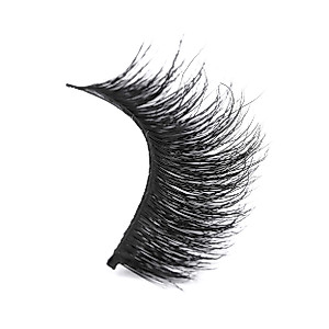 3D Mink False Eyelash LASGOOS Degisn Luxurious Natural Messy Volume Fluffy Long Hot Fake Eyelashes 5 Pairs/Box A11-5