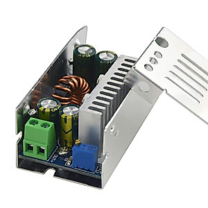 XINGYHENG 15A Dc-Dc Adjustable Module 200W 8-55V Input 1-35V Output High Power DC Pressure Regulating Board Constant Current Regulator Converter with Aluminum Shell