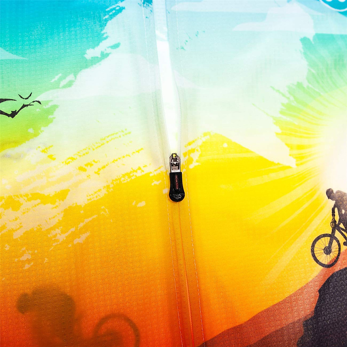 Cycling Jerseys Men,Mountain Bike Jersey Summer Short Sleeve Breathable Bicycle Tops Riding Bike Shirts Quick Dry