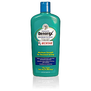 Denorex Therapeutic Dandruff Shampoo + Conditioner, Maximum Itch Relief 10 oz (Pack of 4)