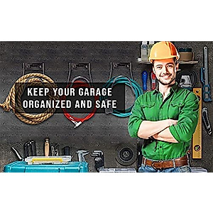 JBscoop Garden Hose Holder Stainless Steel Small Wall Mount Garden Hose Hook, Ideal for Water, Air, Hydraulic Hose, Ropes, Extension Cords Heavy Duty & Rust Proof Set of 2