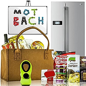 MotBach 16 Pieces Chip Clips, Multi-Color Food Bag Clips, Magnetic Clips, Chip Bag Clips, Food Clips, Fun Fridge Clips for Food Storage