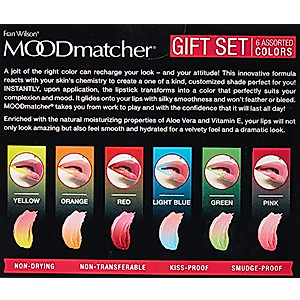 MOODmatcher original Color Changing Lipstick – 12 Hours Long-Lasting, Moisturizing, Smudge-Proof, Easy to Apply Creamy Lipstick, Glamorous Personalized Color, Premium Quality – Made in USA