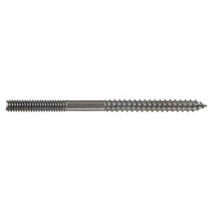 The Hillman Group 230320 Hanger Bolt, 1/4-Inch X 3-Inch, 100-Pack