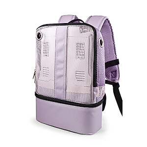 O2TOTES USA Mesh Backpack for Portable Oxygen Concentrators, Mesh Panels for Breathability, Compatible for Inogen One G3, Inogen One G5, OxyGo & OxyGo Next/Does Not Contain Oxygen, Backpack Only