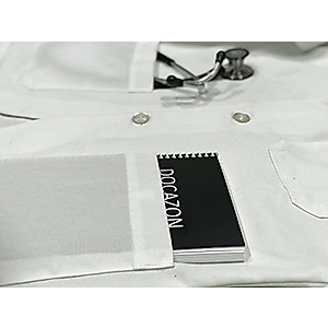 DOCAZON H&P 2.0 | The Perfect Medical History & Physical Exam Notebook (Spiral, Water Proof, MR Safe, 100 Sheets, 5.5" x 8.5" Pocket Size)