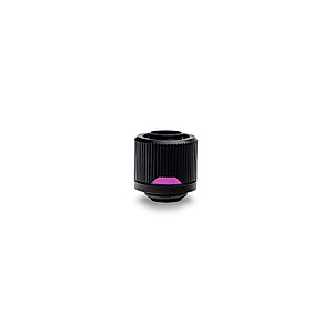 EKWB EK-Quantum Torque STC-12/16 Compression Fitting for Soft Tubing, 12/16mm (7/16" ID, 5/8" OD), Black