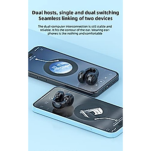 Open Ear Headphones,Sport Earbuds,Sport Headphones,Open Earbuds,Wireless Earbuds Mini for Cycling Driving, Open earplugs, Running Earbuds