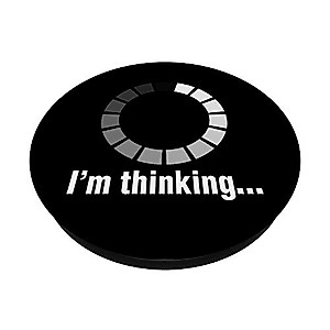 I'm Thinking Spinning Wheel PopSockets Swappable PopGrip