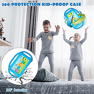 TOPELOTEK Kids Tablet 7 inch Toddler Tablet for Kids WiFi Android 10.0 32GB Kids Tablets Kids Learning Educational APP Pre-Installed YouTube Netflix Parental Control Kid-Proof Case (Blue)