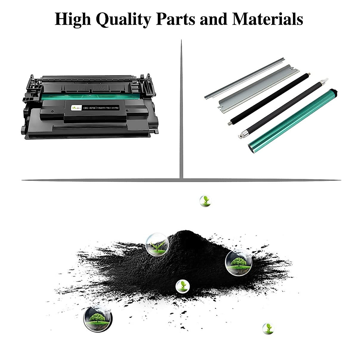 GREENPRINT Compatible Toner Cartridge 057H ( 057 ) High Capacity 10000 Pages for Canon LBP236dw MF445dw LBP226dw MF455dw MF449dw MF448dw MF443dw LBP228dw LBP227dw LBP223dw MF451dw MF452dw Printer