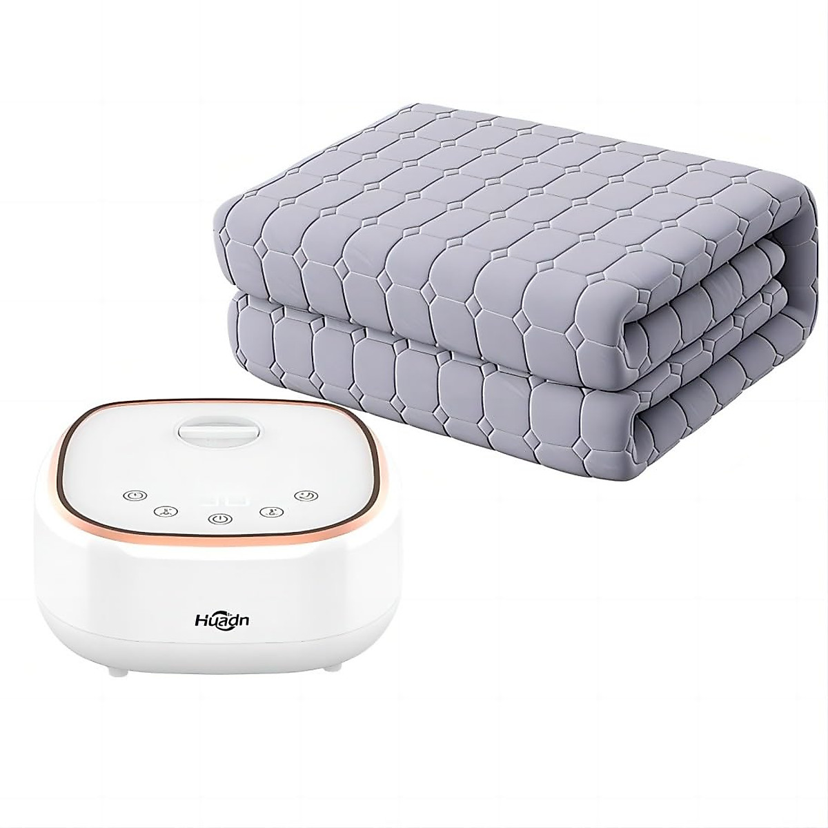 huadn Water Heated Mattress Electric Free Auto Off Bed Warmer Blanket Throw for Comfort and Warmth Fast Heating (King Size)